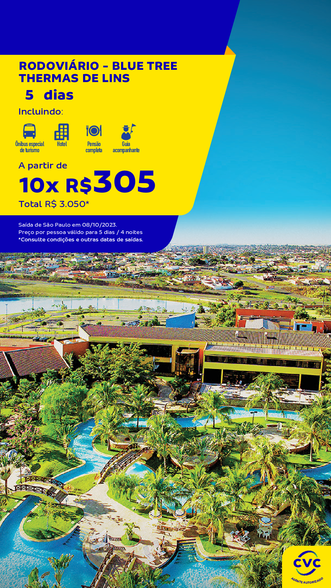 Agente Autorizado Lins SP 0810 Stories – CVC AGENTES